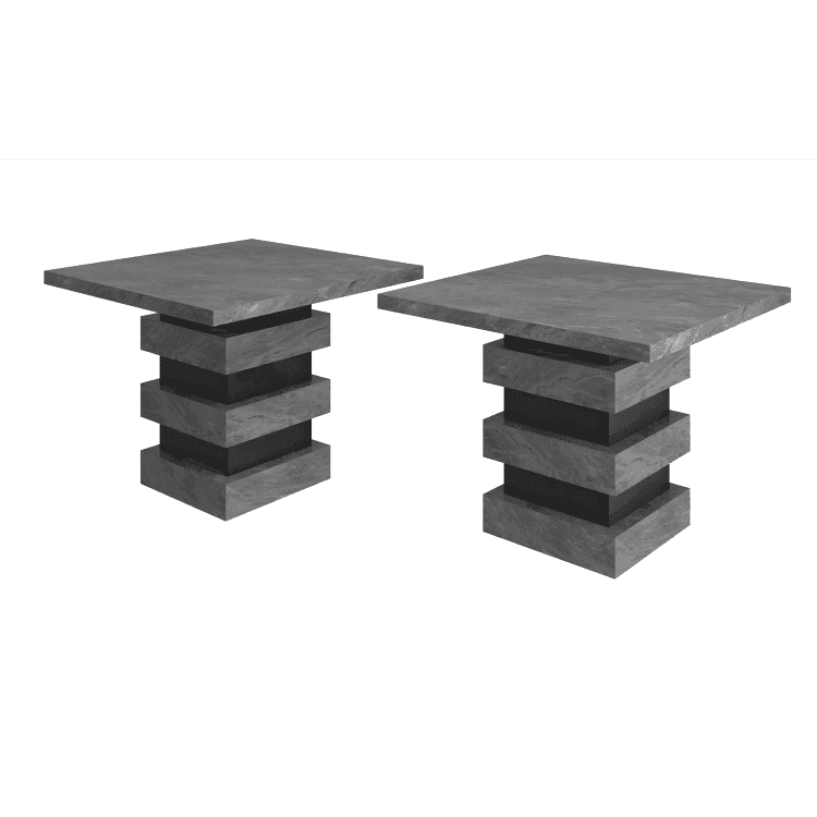 Layered Side Table | Artistic Design Element for Eclectic Homes ...