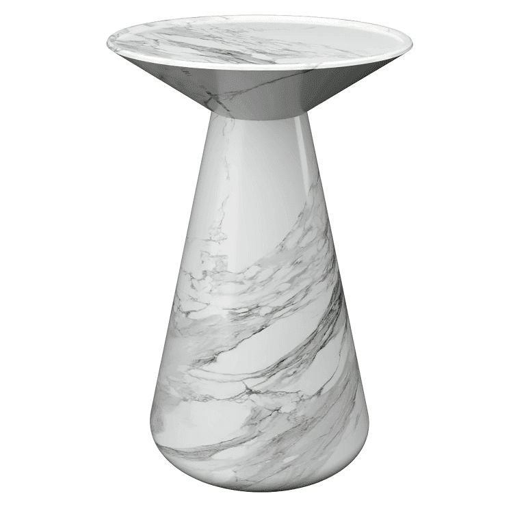 UPSIDE DOWN SIDE TABLE – Marbeya Charm